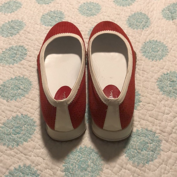 Cole Haan Shoes Cole Haan Red Bria Nike Air Ballerina Flats Poshmark